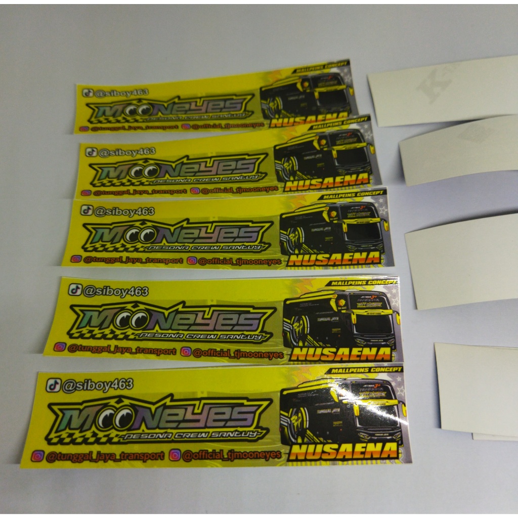 Jual stiker jetbus mooneyes dan venus asli po | Shopee Indonesia