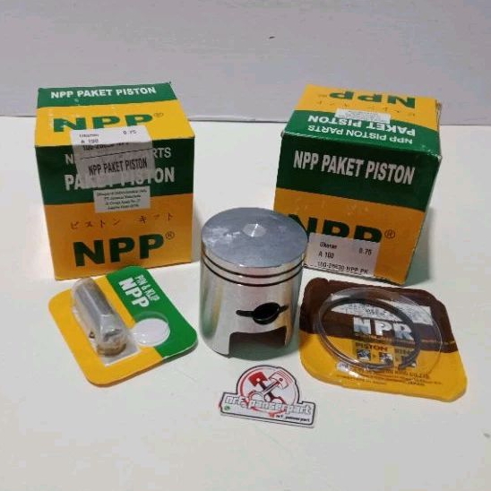 Jual PISTON KIT SEHER SET RING SUZUKI A 100/GP 100 ECONOS A100//GP100 OVER SIZE /OS STANDAR 25 ...