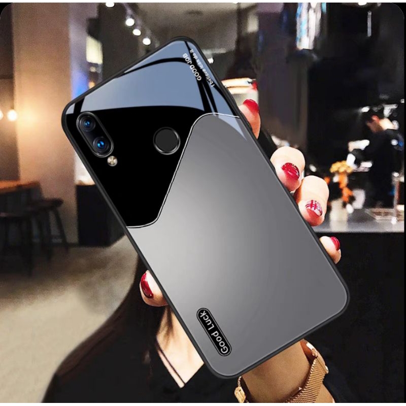 Jual Case SAMSUNG M20 casing silikon back case tempered glass fashion ...