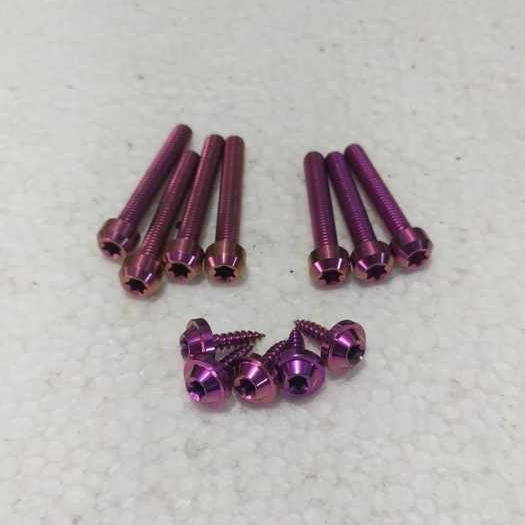 Jual baut titanium gr5 Cover radiator Variasi Vario 125 150 | Shopee ...