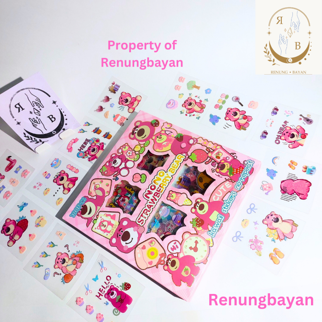 Jual PREMIUM LOTSO 1 Box Stiker Tempel Kekinian Lucu ANTI AIR/WATERPROOF PVC Dekorasi Botol ...