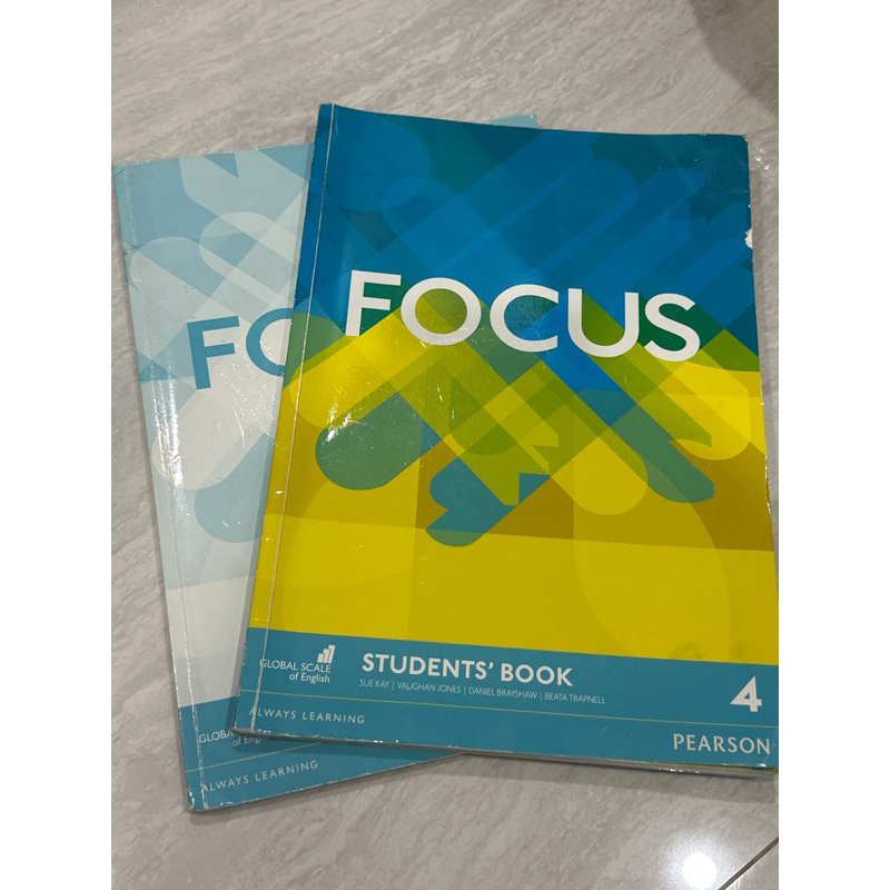 Jual BUKU FOCUS PEARSON 4 ENGLISH | Shopee Indonesia
