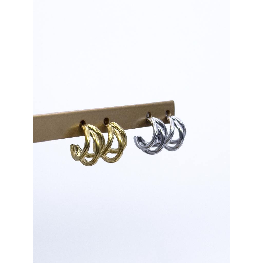 Jual CASSIA Earring / anting wanita / anting titanium stainless ...