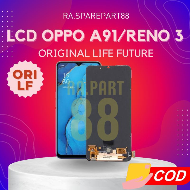 Jual LCD Oppo A91 2020 / Reno 3 / K7 / F15 / F17 / Find 2 Lite / A73 ...