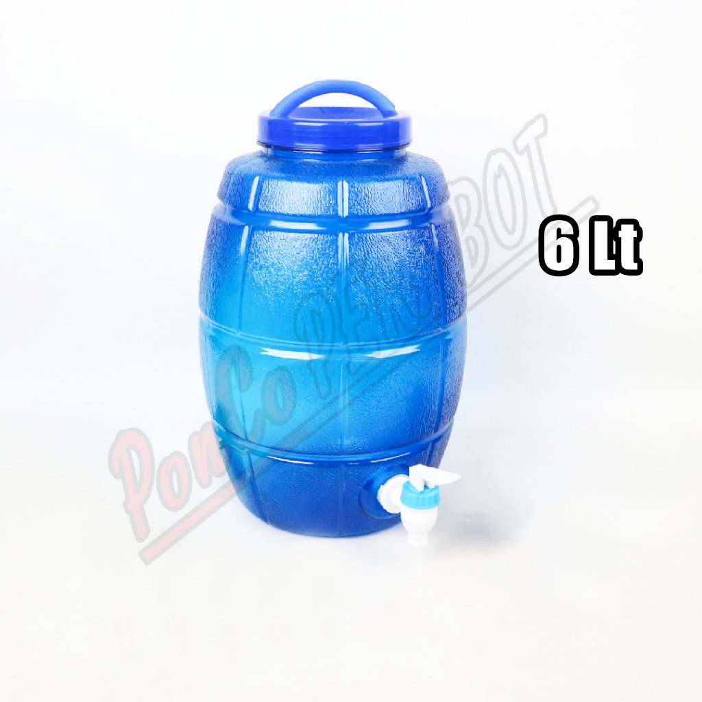 Jual Galon Keran 6 Liter & 8 Liter / Galon Kran Kosong / Galon Guci ...