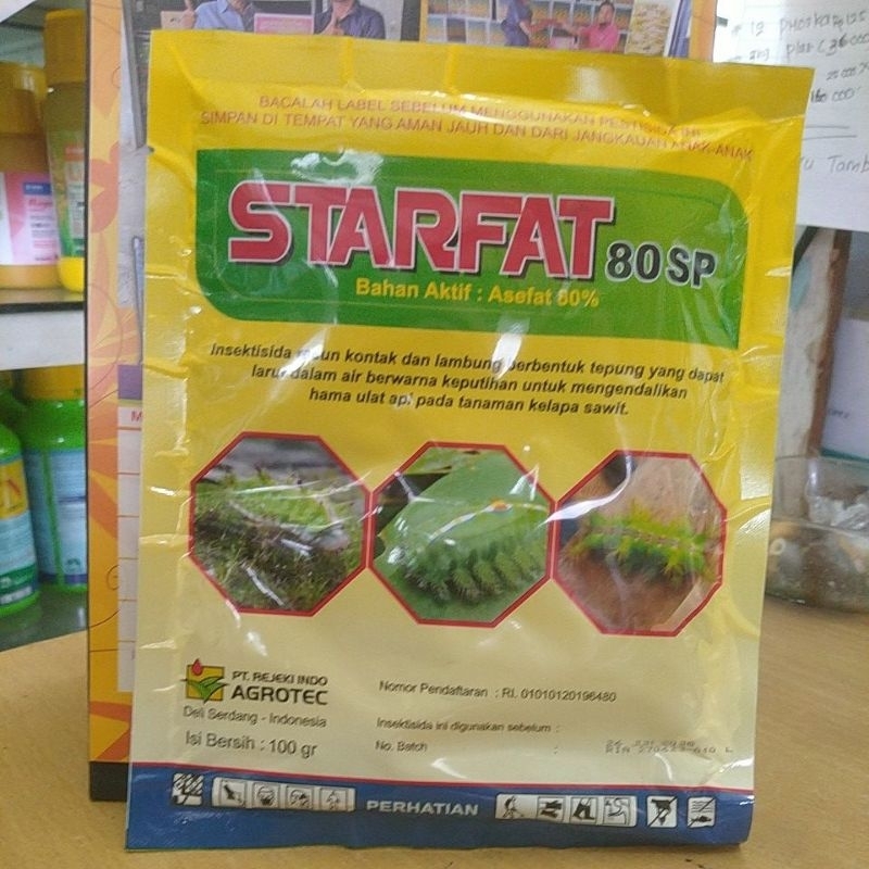 Jual insektisida starfat bahan aktif asefat 80sp | Shopee Indonesia