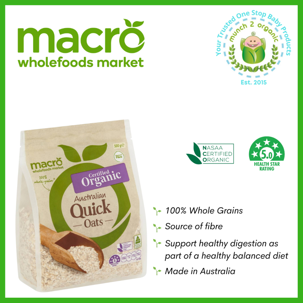 Jual Macro Organic Australian Oats 500g | Shopee Indonesia