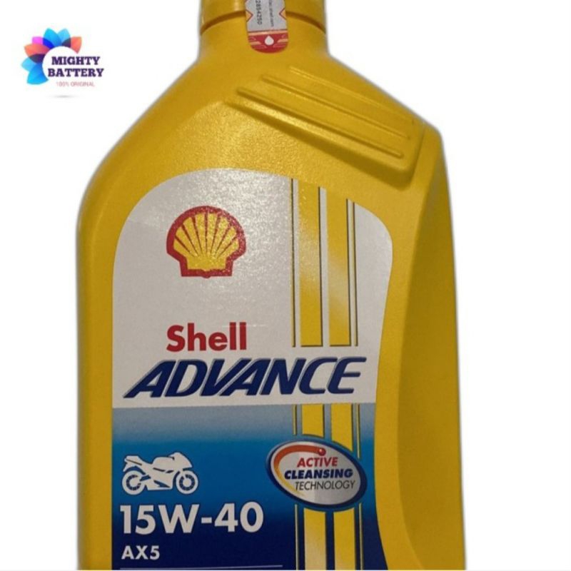 Jual Oli Motor Shell Advance 4T 15W-40 AX5 Premium Mineral 800ML ...