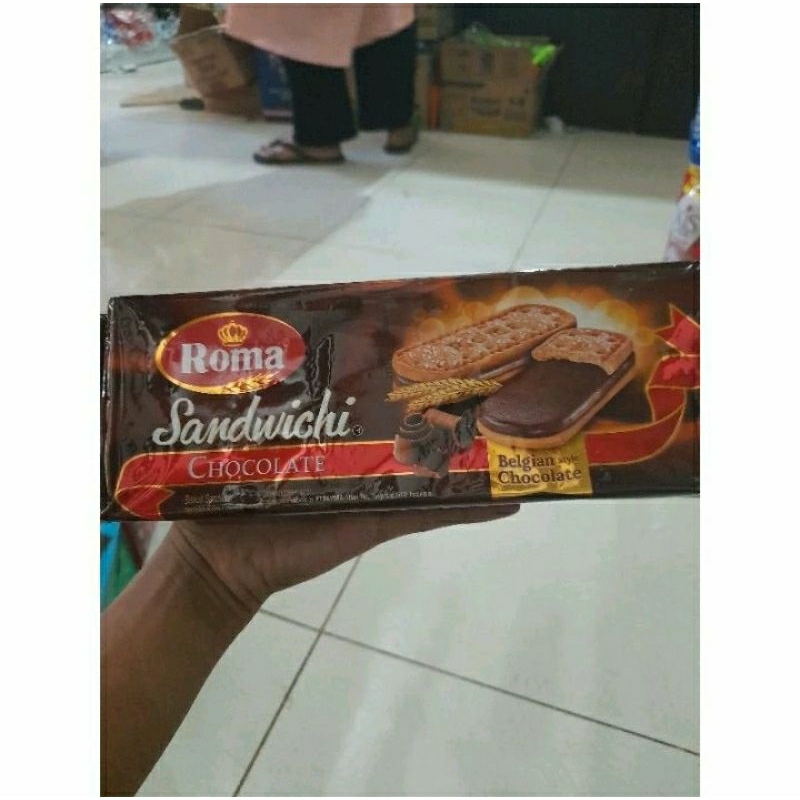 Jual ROMA SANDWICH COKELAT 189 Gram | Shopee Indonesia