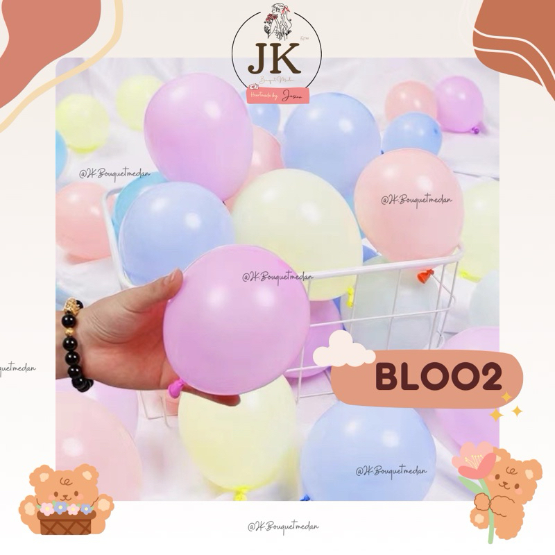 Jual BL000002 Balon Macaron / Balon pesta / Balon macaron 12 inchi ...
