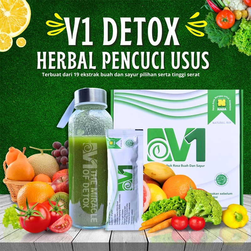 Jual V1 Nasa Detox Herbal Pencuci Usus Kotor Original | Shopee Indonesia