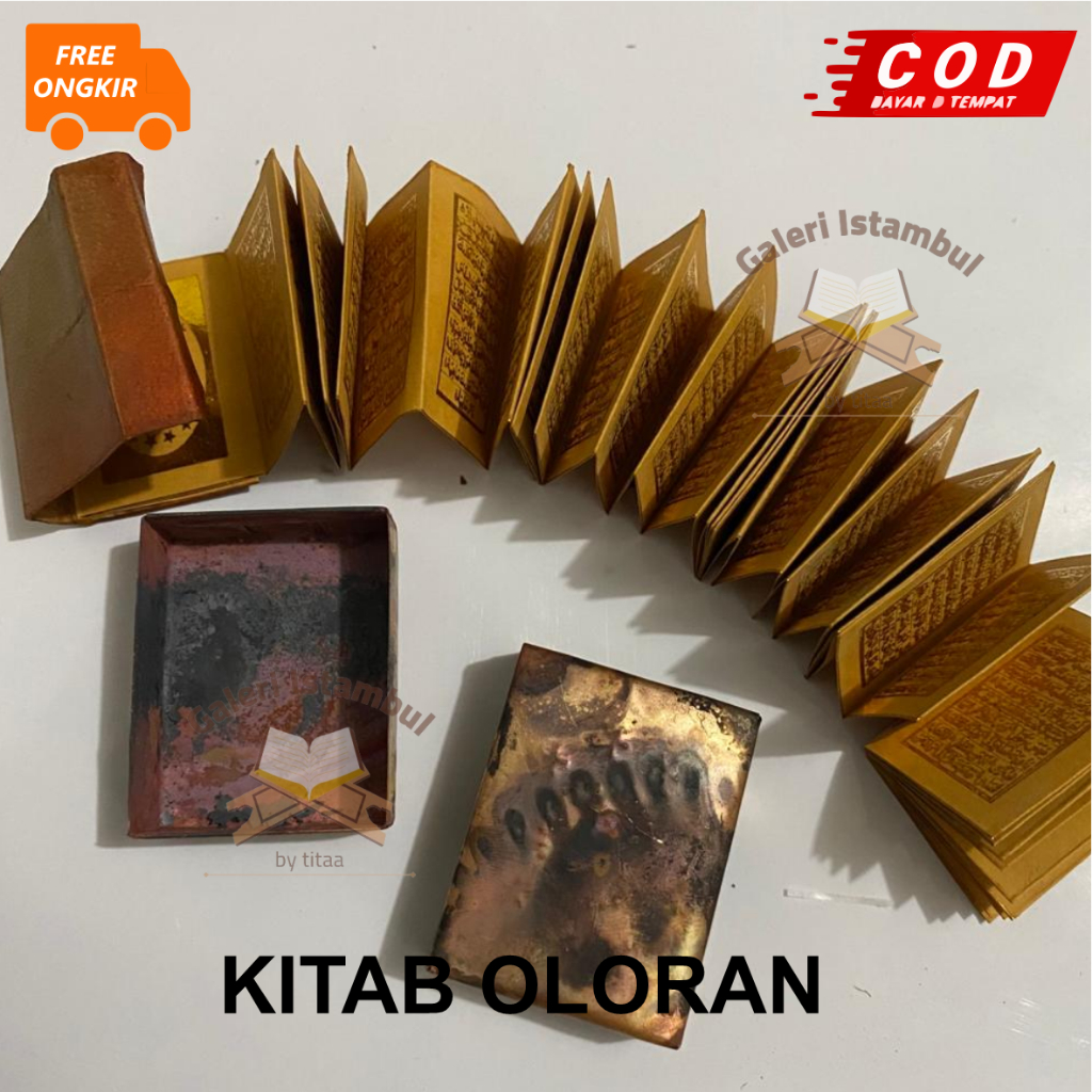 Jual KITAB MINI AL QURAN OLORAN STAMBUL ISTAMBUL KUNO OLORAN | Shopee ...