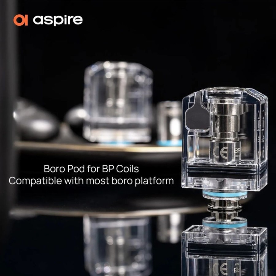 Jual Aspire Boro Pod BP Include Tank coil for boro Devices by aspire ...