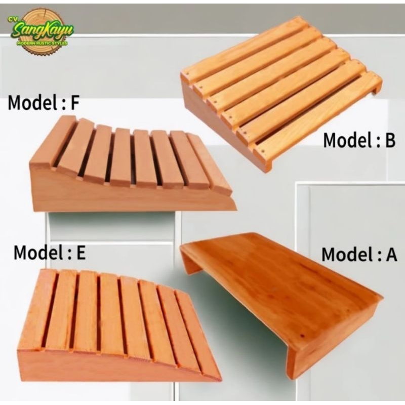 Jual Custom Pijakan kaki under desk sandaran kaki model A ukuran 40x30 ...