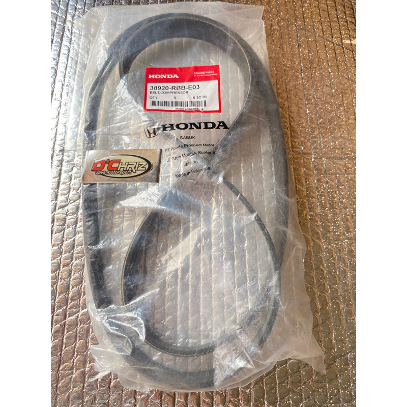 Jual Fanbelt Tali Kipas CRV RE Gen 3 2400 cc ORIGINAL honda | Shopee Indonesia