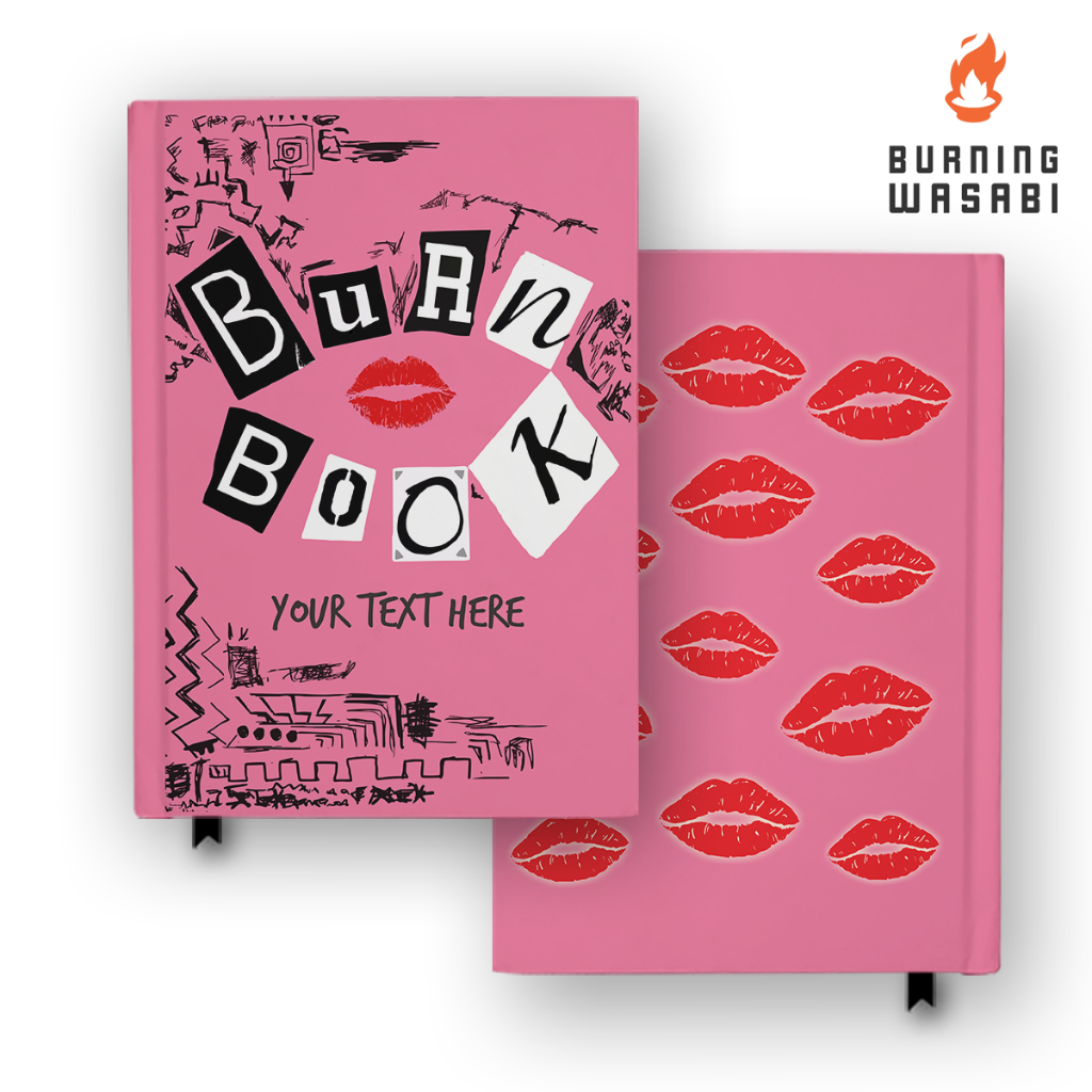 Jual Notebook Burn Book Mean Girls Custom Nama Diary Gift Jurnal Agenda ...