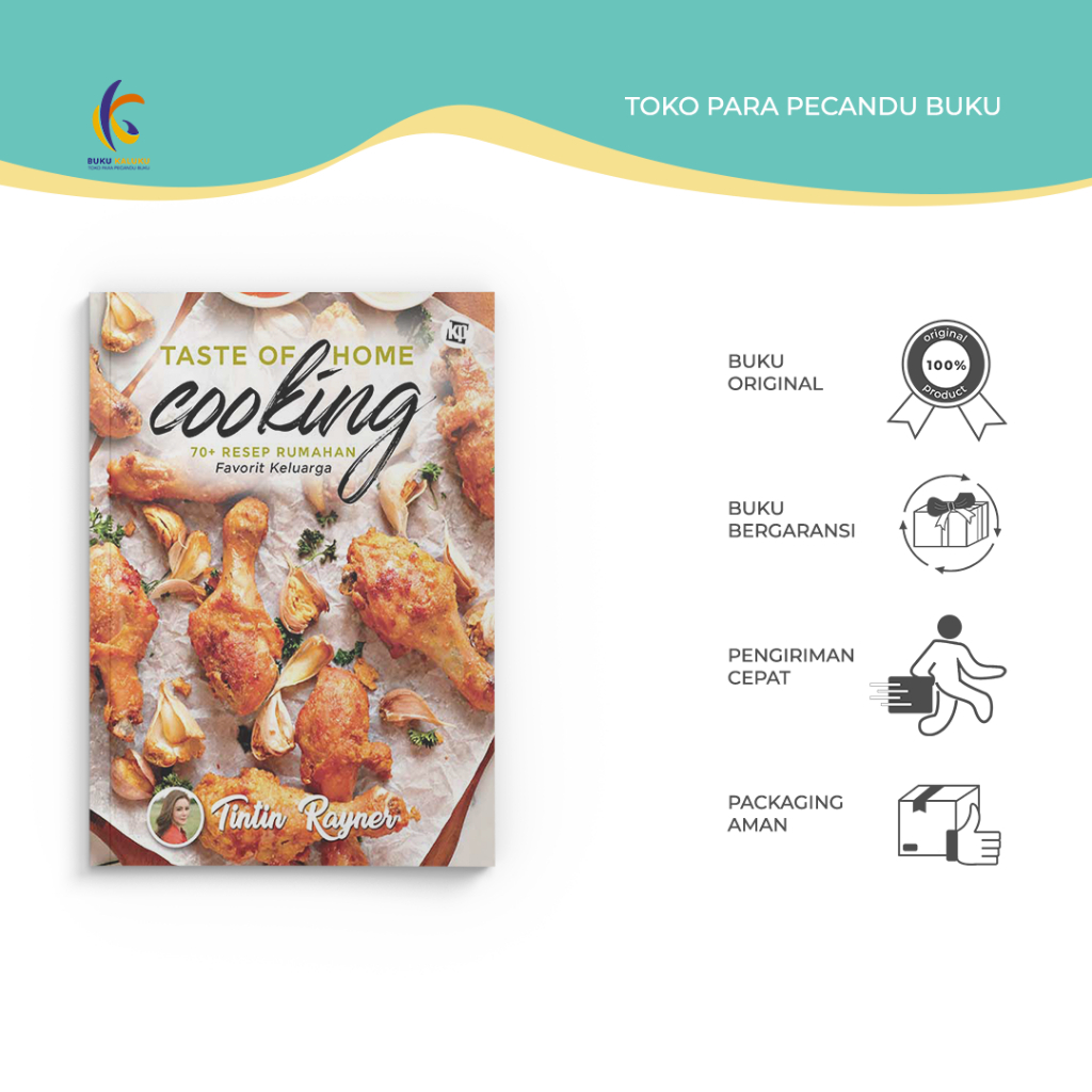 Jual Buku Resep Masakan - Taste of Home Cooking - Tintin Rayner - Kawan ...