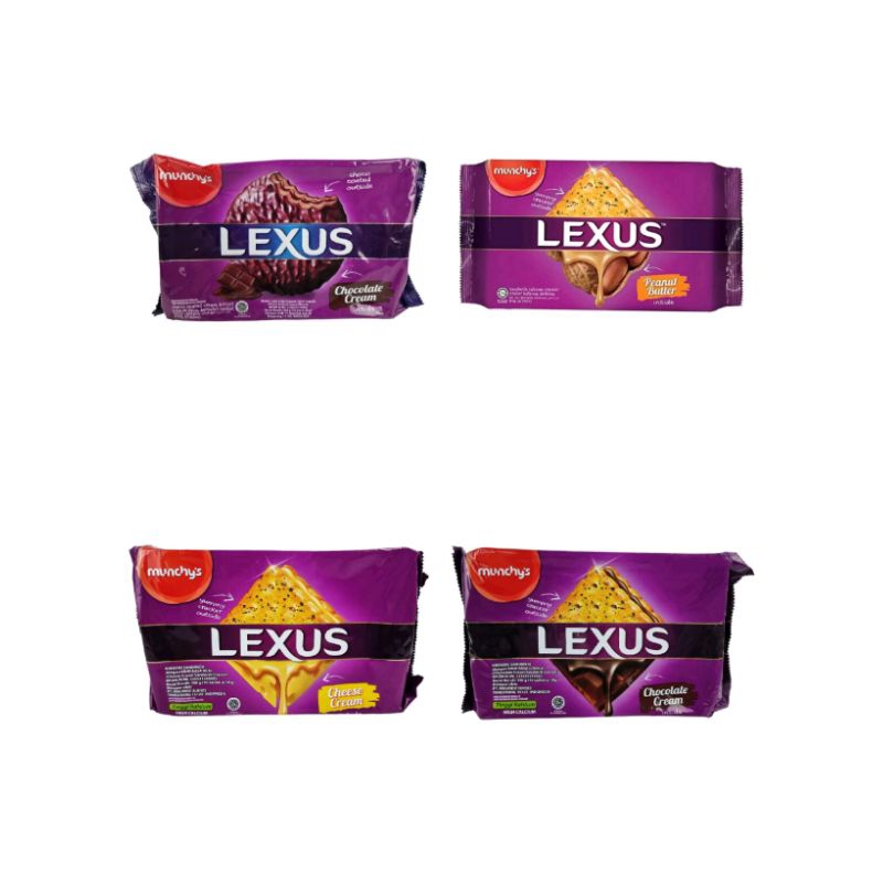 Jual Munchy's Lexus Crackers All Varian 190gr / Biskuit Muchy Lexus ...