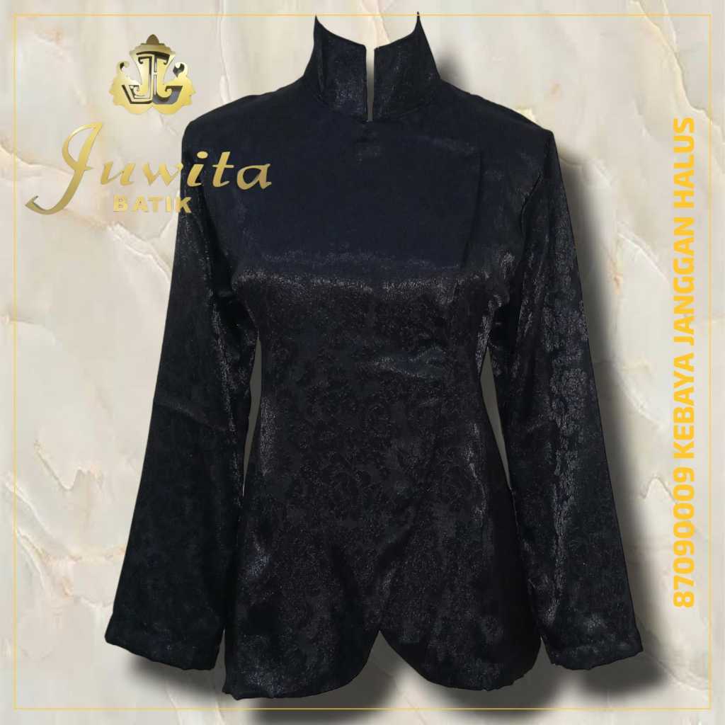 Jual KEBAYA MODERN JANGGAN JENG JENK YAH GADIS KRETEK DIAN SASTRO HITAM ...