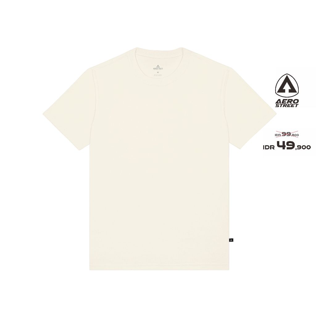 Jual Aerostreet Extra Soft T Shirt Reguler Polos Cerah Kaos T-Shirt ...