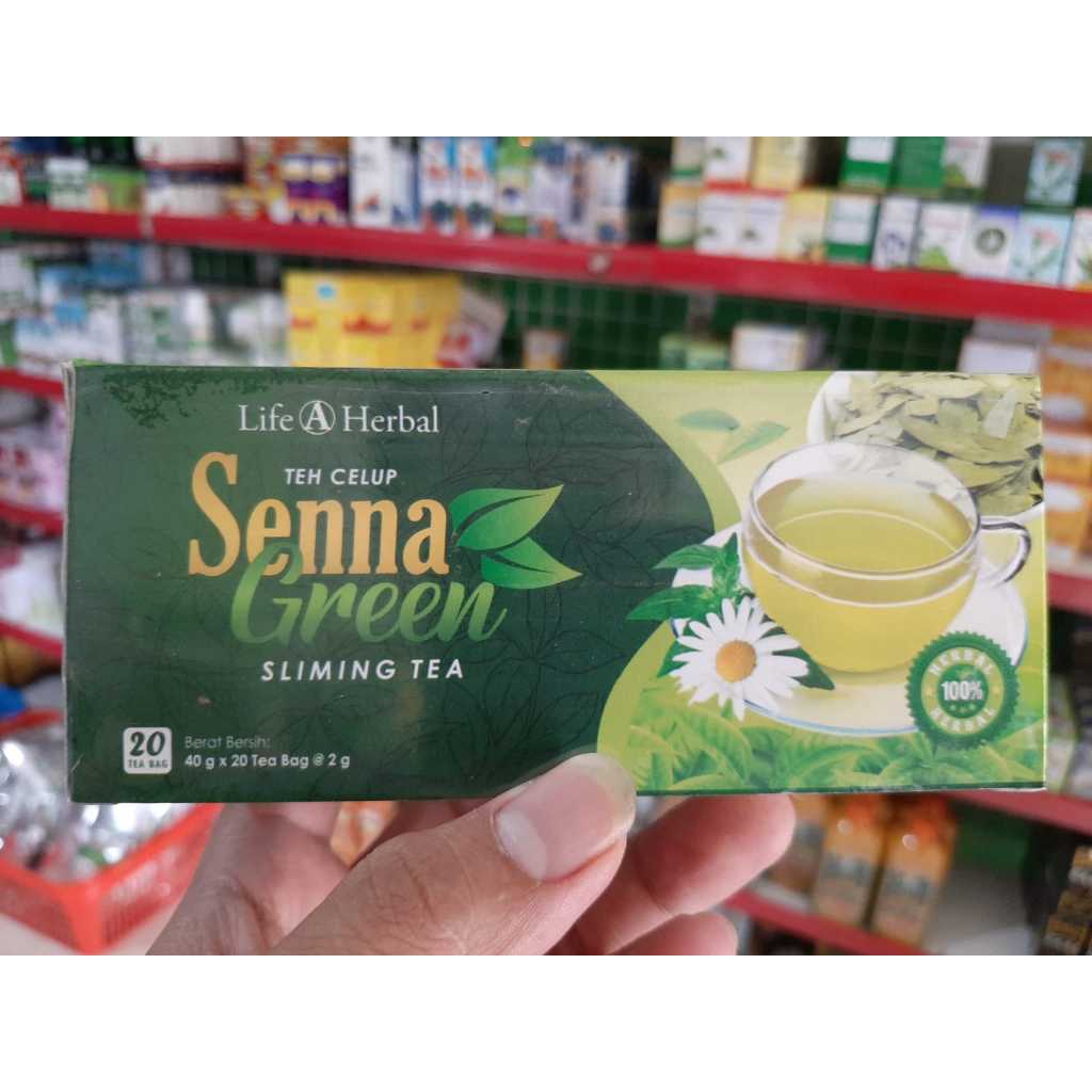Jual 5 Teh Celup SENNA GREEN Sliming Tea Membantu Melunturkan Lemak ...