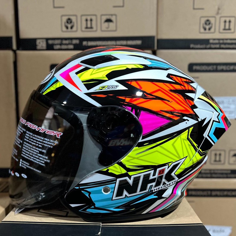 Jual NHK R1 ELITE ALONSO #1 ( SINGLE VISOR ) | Shopee Indonesia
