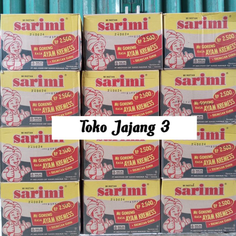 Jual MIE SARIMI - Mie Sarimi Goreng Rasa Ayam Kremes Harga 1 Dus isi 40 ...