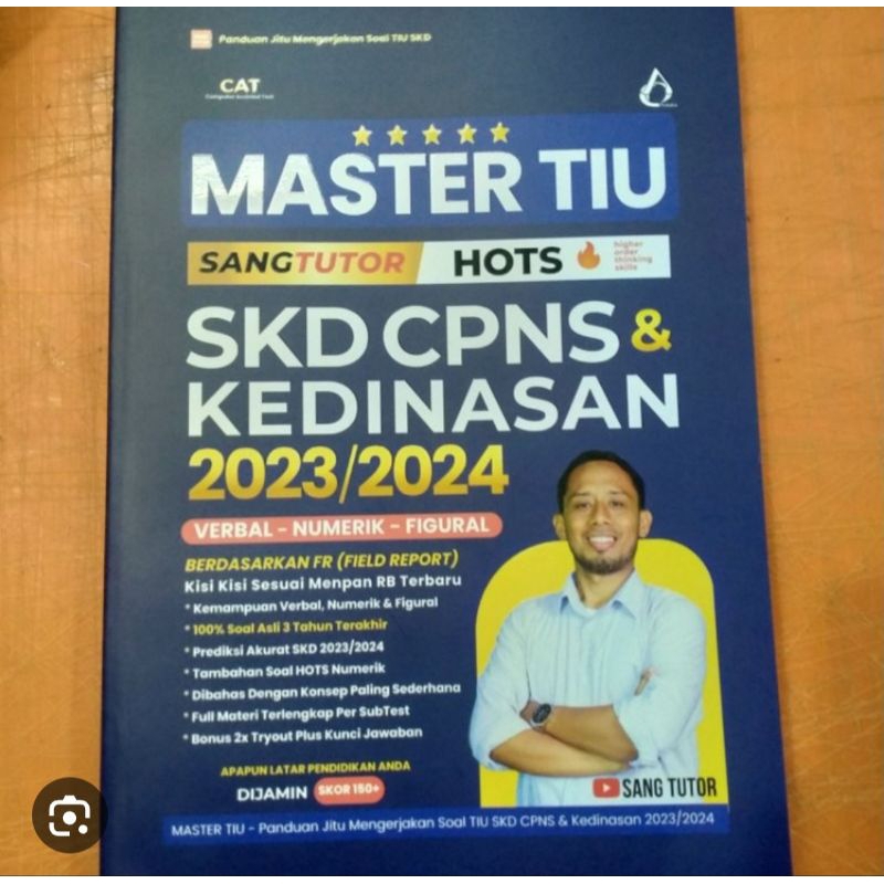 Jual Buku Master Tiu 2024 Skd Cpns Kedinasan Shopee Indonesia