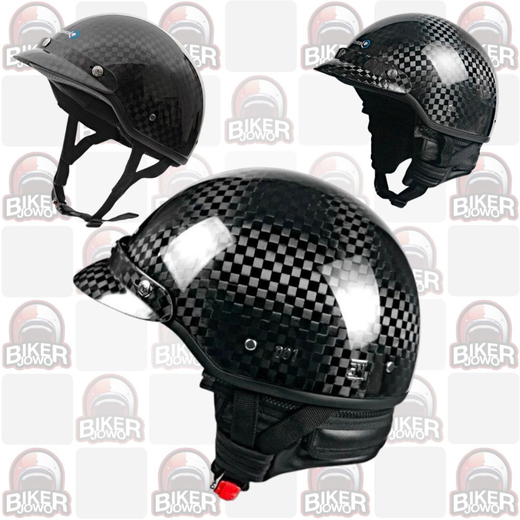 Jual Jericho Sigma Carbon Retro Classic Harley Bagger Cruiser Style ...