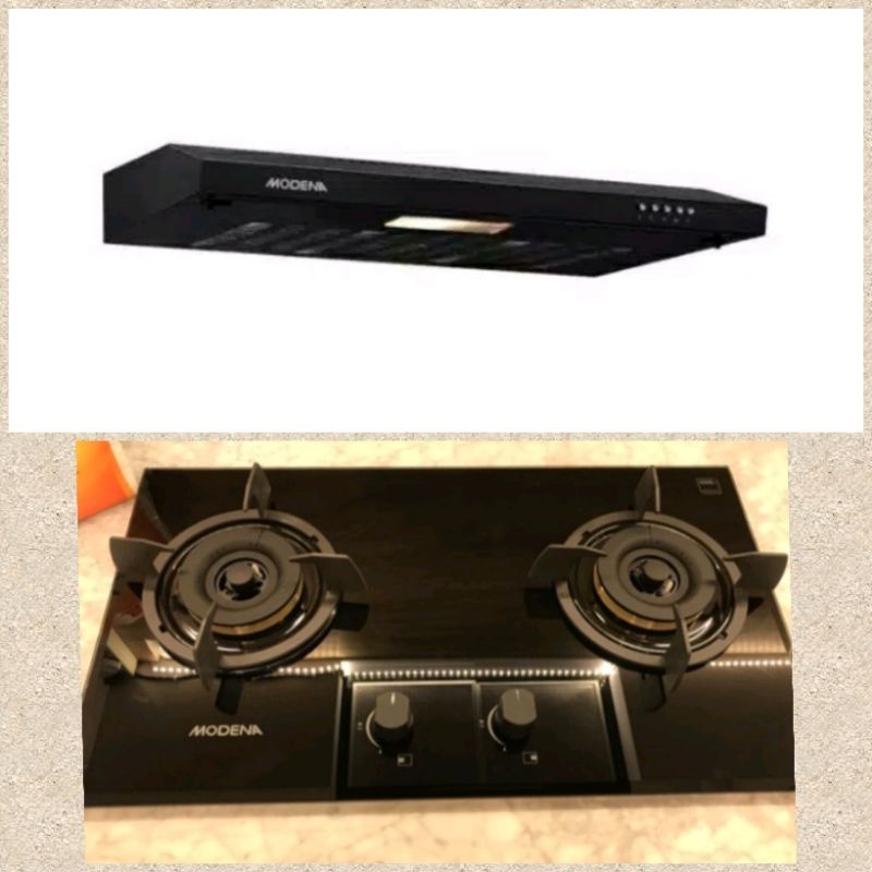 Jual Paket Kompor Tanam Modena BH 5725 LO dan Cookerhood Px 7001/ PX ...