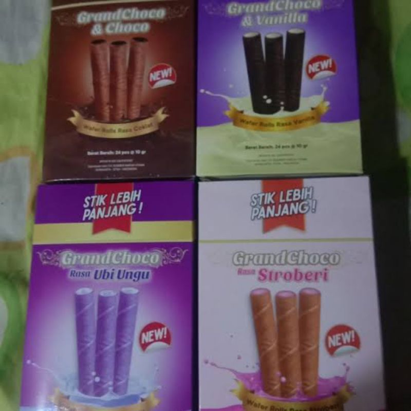 Jual GRAND CHOCO 1 BOX ISI 24 PCS | Shopee Indonesia
