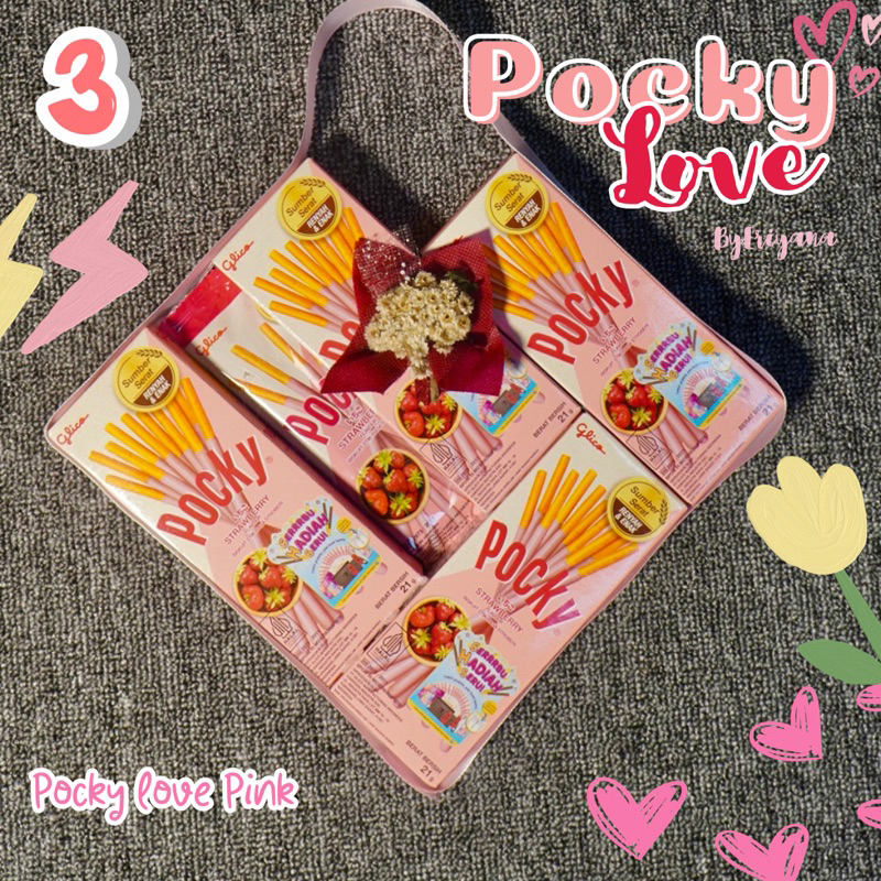 Jual Pocky Love Hampers Snack Box Kado Ulang Tahun Pacar Kado Valentine ...