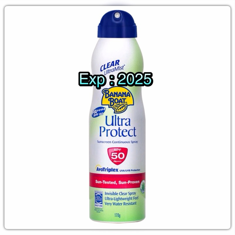Jual Sunblock Banana Boat Clear Ultramist Ultra Protect Sunscreen ...