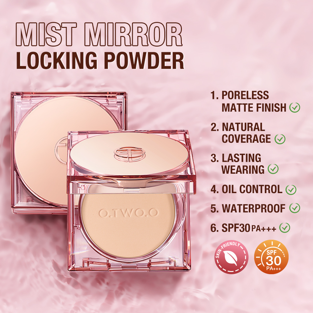 Jual O.TWO.O Matte Powder Waterproof Long Lasting Oil Control 24H ...