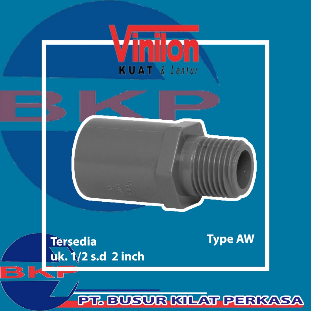 Jual Sdl 1 Inch Vinilon Aw / Sock Drat Luar ( Valve Socket ) / Fitting ...