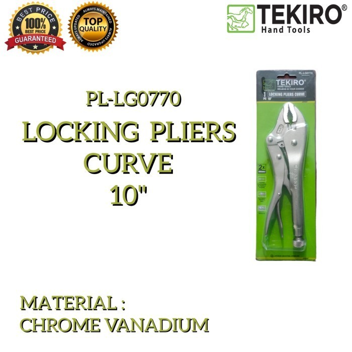 Jual TEKIRO TANG BUAYA BENGKOK 10 INCH tang buaya bengkok 10" vice grip ...