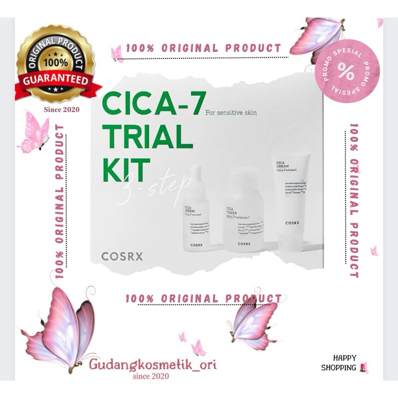 Jual COSRX Pure Fit Trial Kit (Cica 7 Relief Kit) | Shopee Indonesia
