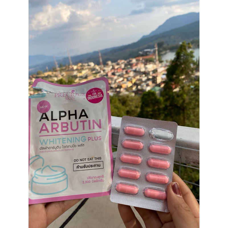Jual Precious Skin Thailand Alpha Arbutin Whitening 3 Plus / Powder ...