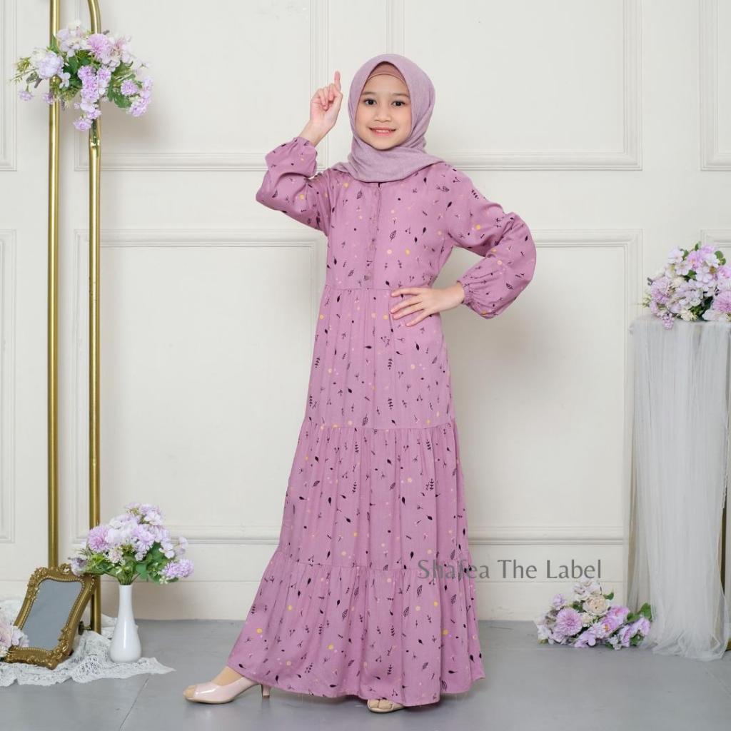 Jual GAMIS ANAK MUSLIM MOTIF BUNGA BY SHAFEA THE LABEL - GAMIS ANAK ...