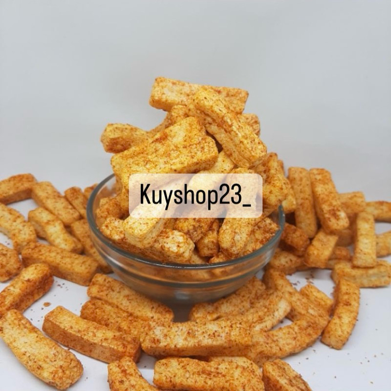 Jual Kerupuk Stik Ebi Pedas | Krupuk Seblak Stik Pedas | Shopee Indonesia