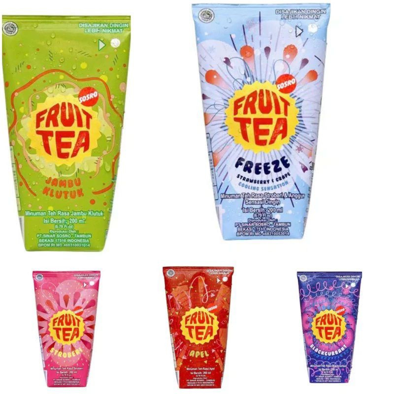 Jual FRUIT TEA Genggam 200ml x 24pcs (KARTON) | Minuman Teh Rasa Buah ...