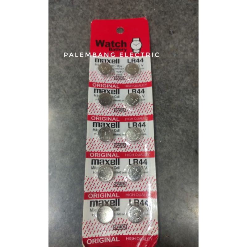 Jual Baterai LR 44 LR44 LR-44 isi 10 pcs (ADA HARGA GROSIR) | Shopee ...