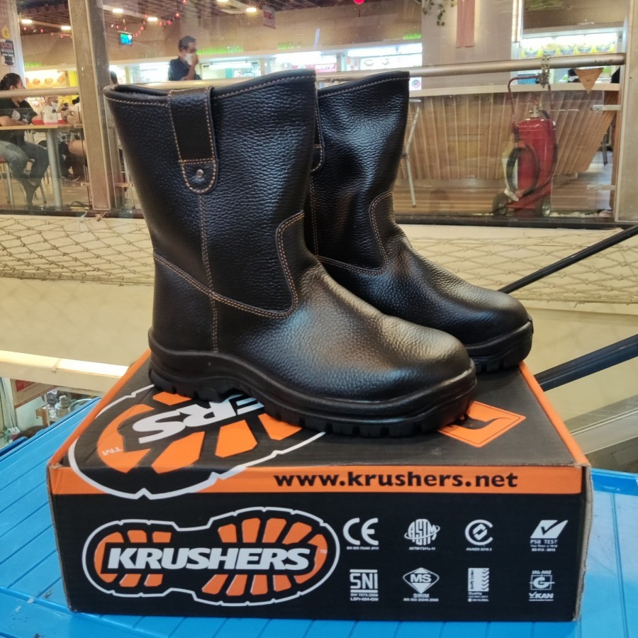 Jual Sepatu Safety KRUSHERS Krusher Texas Original Safety Shoes/Sepatu ...