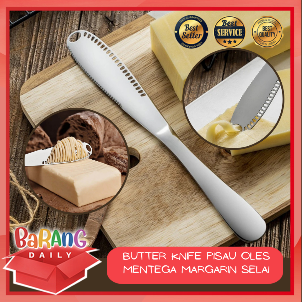 Jual BUTTER KNIFE PISAU OLES MENTEGA MARGARIN SELAI SERBAGUNA ...