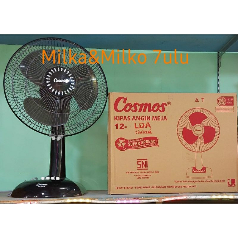 Jual KIPAS ANGIN MEJA / DESK FAN COSMOS 12 LDA 12 inch | Shopee Indonesia