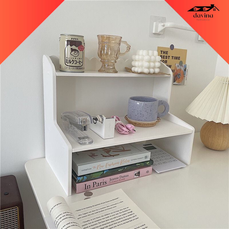 Jual Rak Meja Desktop Meja Rack Desk Organizer Tempat Penyimpanan ...