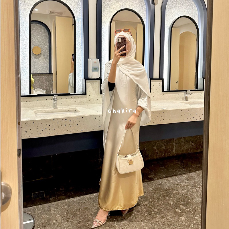Jual RESTOK 20 Maret Chafia dress/ chafia abaya/chafia gradasi/dress ...