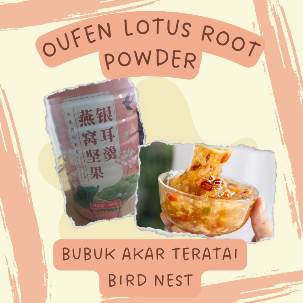 Jual OUFEN LOTUS ROOT POWDER BIRD NEST SARANG BURUNG WALET / MAKANAN ...