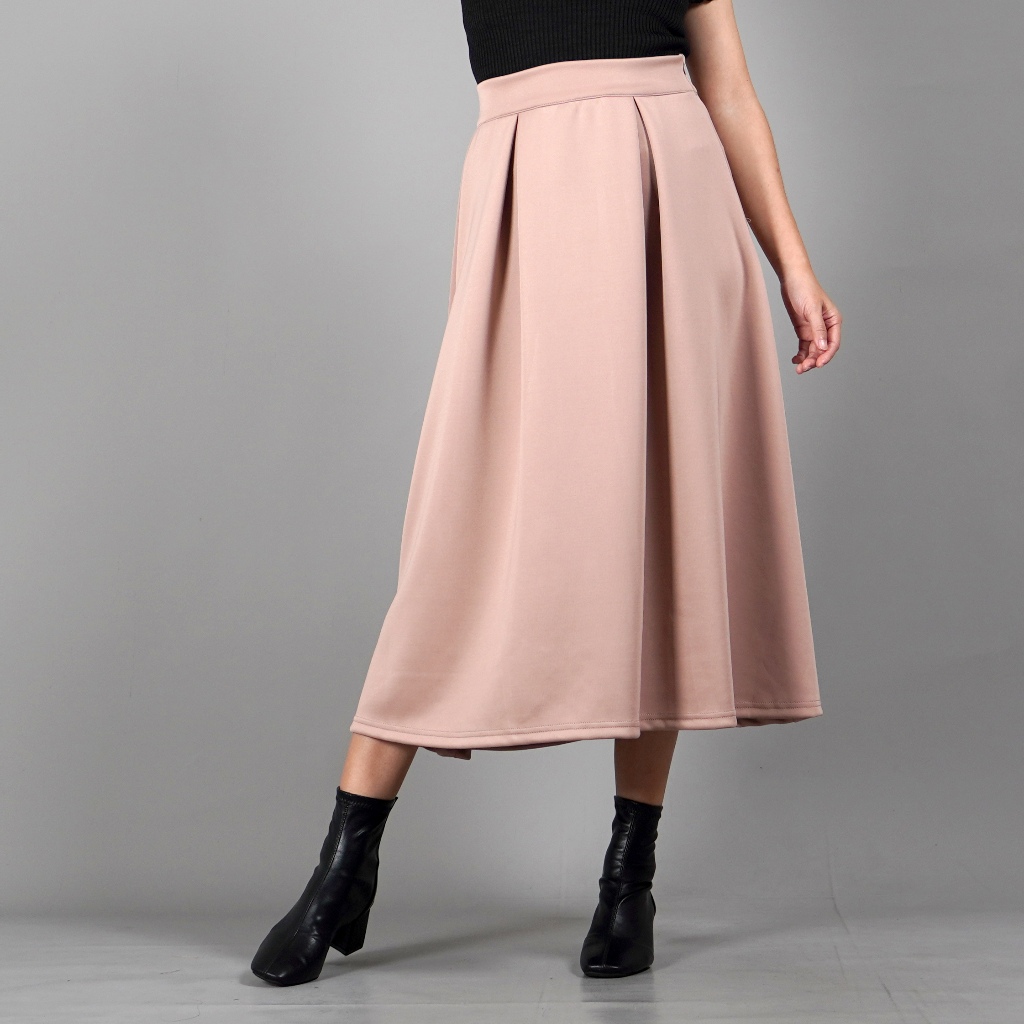 Jual Okechuku REBECA Rok Korean Style Flare Skirt Rok Flare Bawahan ...