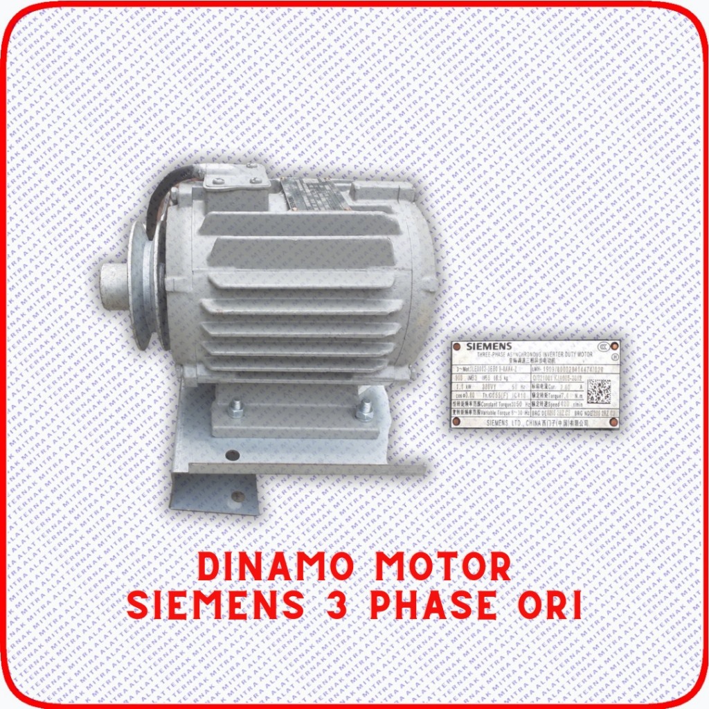 Jual Dinamo Siemens Ori 3 Phase - Dinamo Blower 50 Inch | Shopee Indonesia